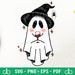 Ghost Birthday Cake SVG, Ghost Holding Birthday Cake SVG, Sweet Cute ...