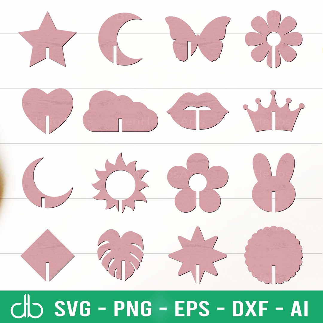 Wine Glass Marker Name Tags SVG, Drink Glass Marker Name Tags SVG ...