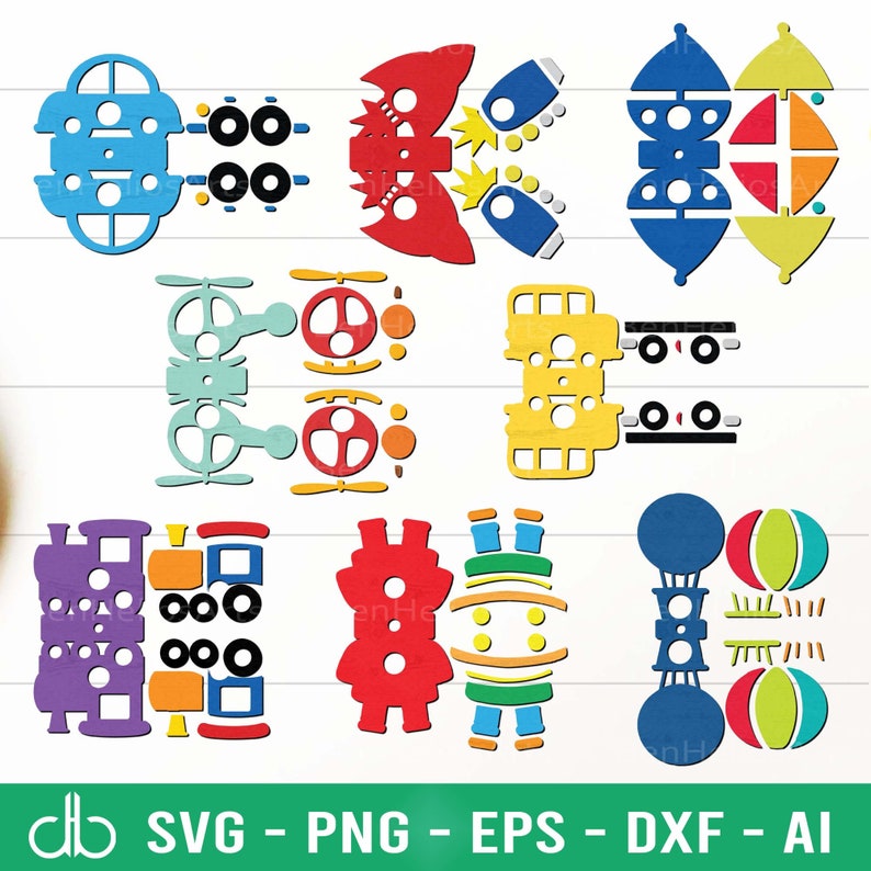 Transportation Lollipop Holder SVG Bundle, Lollipop Holders SVG, Candy ...