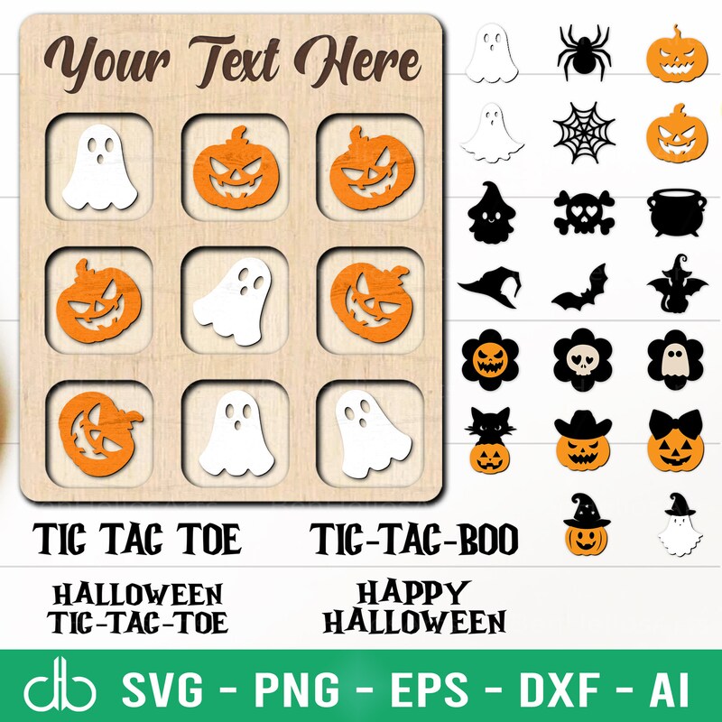 Halloween Tic Tac - Etsy