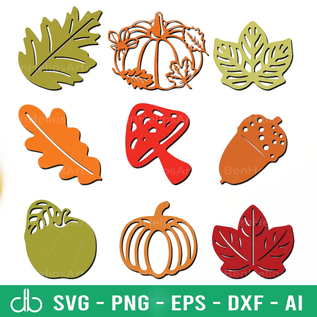 Autumn Decor SVG Bundle, Fall Decor SVG Bundle, Hello Fall SVG, Autumn ...
