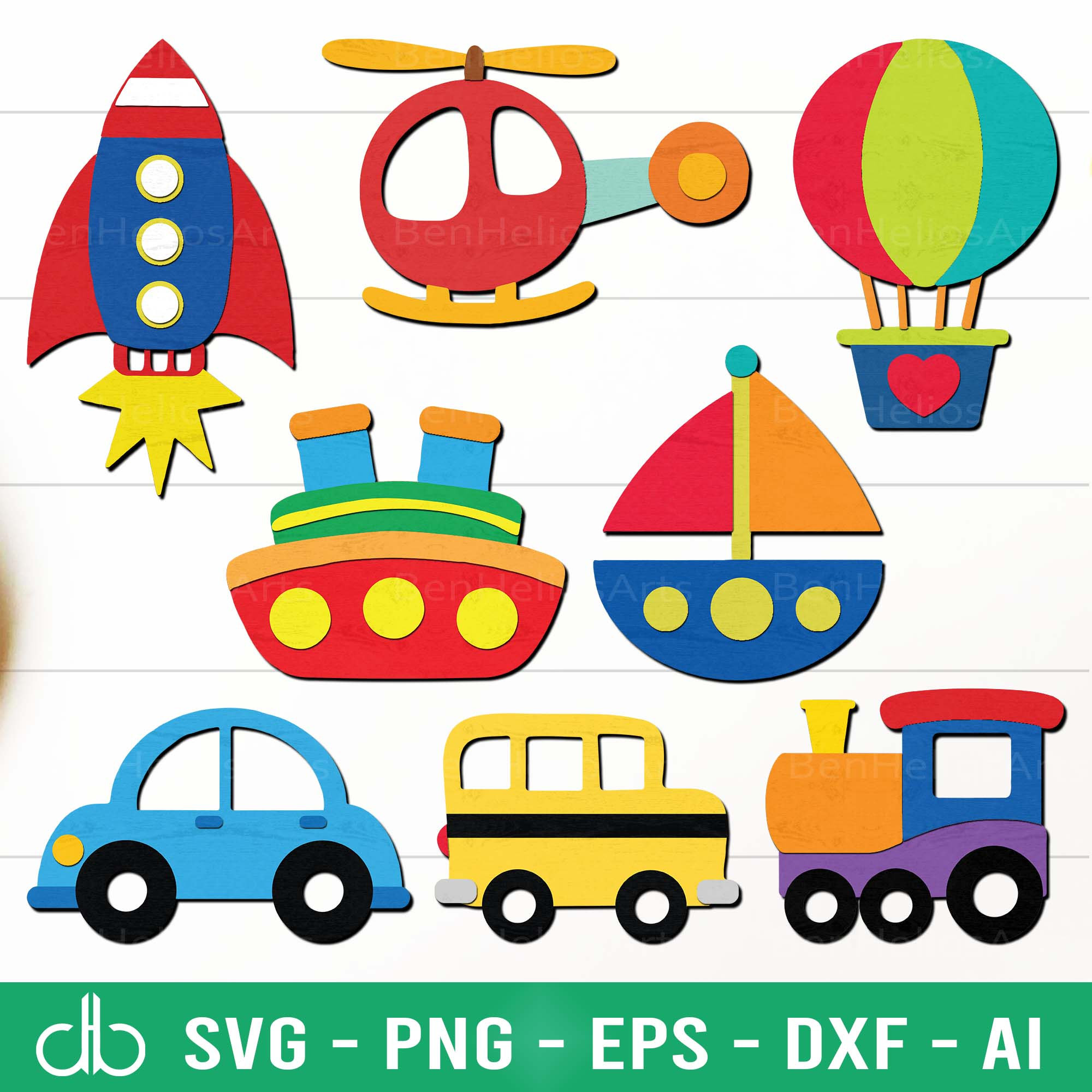 Transportation SVG Bundle, Vehicles SVG Bundle, Airplane SVG ...