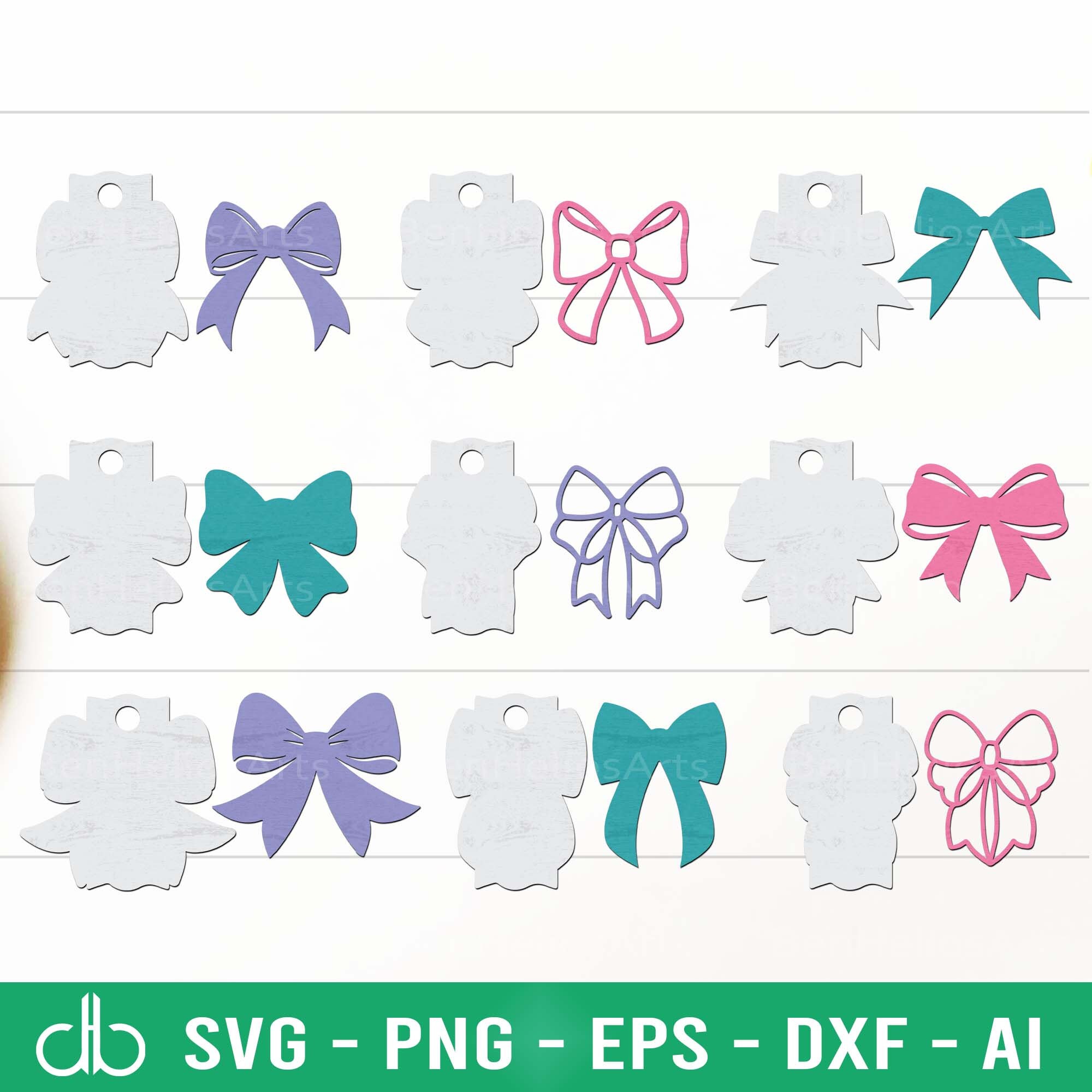 Coquette Bow Tumbler Topper SVG Bundle, Coquette Bow Stanley Topper SVG ...