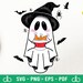 Ghost Birthday Cake SVG, Ghost Holding Birthday Cake SVG, Sweet Cute ...