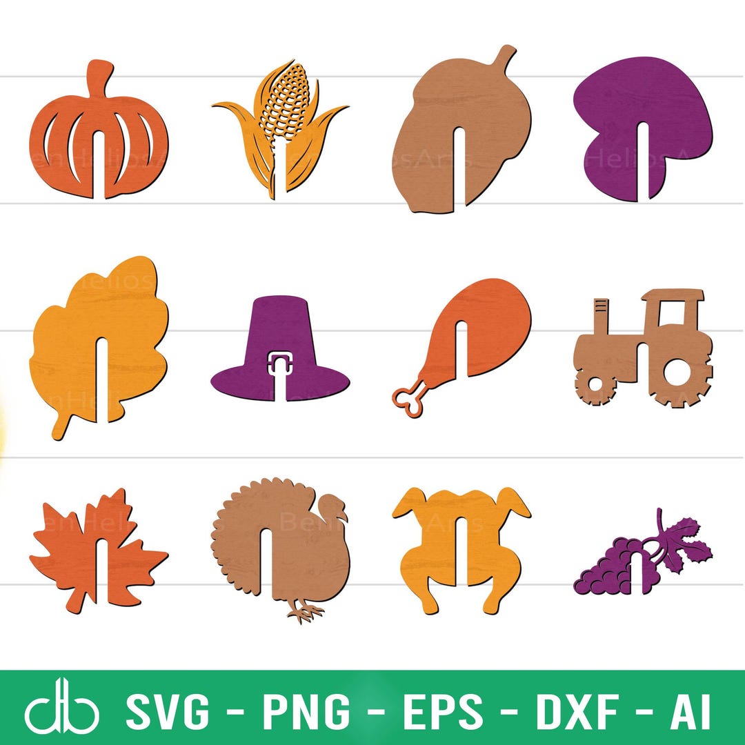 Thanksgiving Glass Marker Name Tags SVG, Autumn Glass Marker Name Tags ...