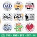 Fathers Day Keychain SVG Bundle, Dad Keychain SVG Bundle, Acrylic ...