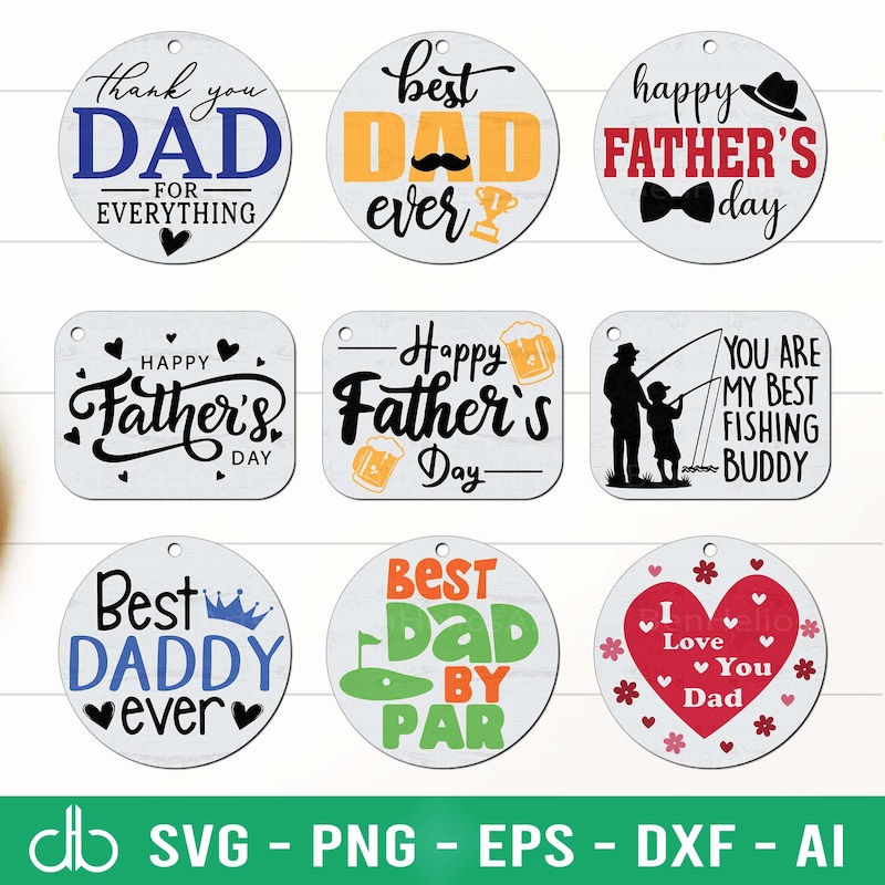 Father Keychain - Etsy