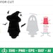 Ghost Birthday Cake SVG, Ghost Holding Birthday Cake SVG, Sweet Cute ...