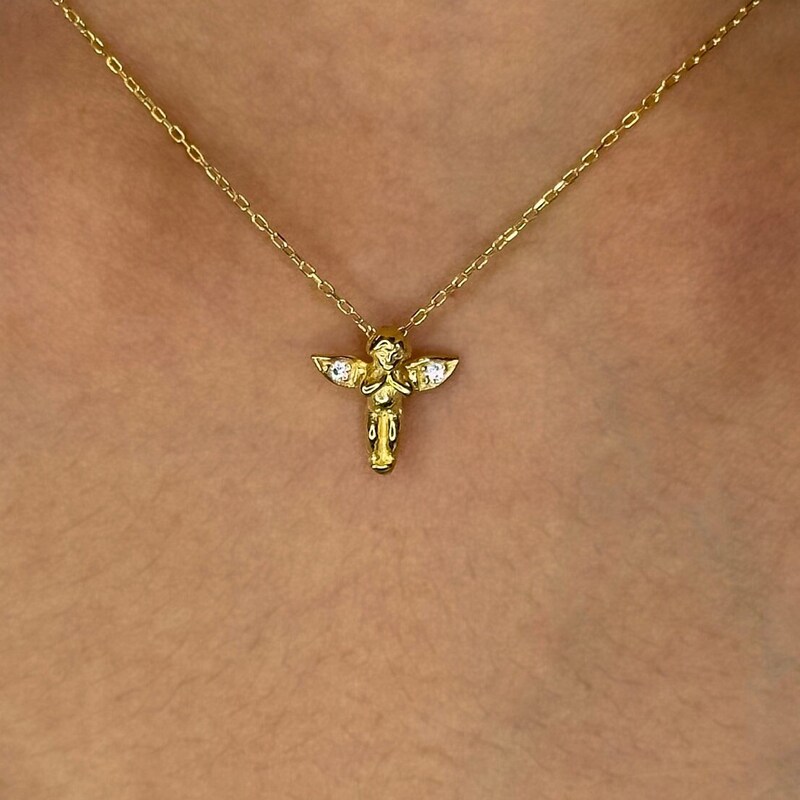 Angel Necklace - Etsy