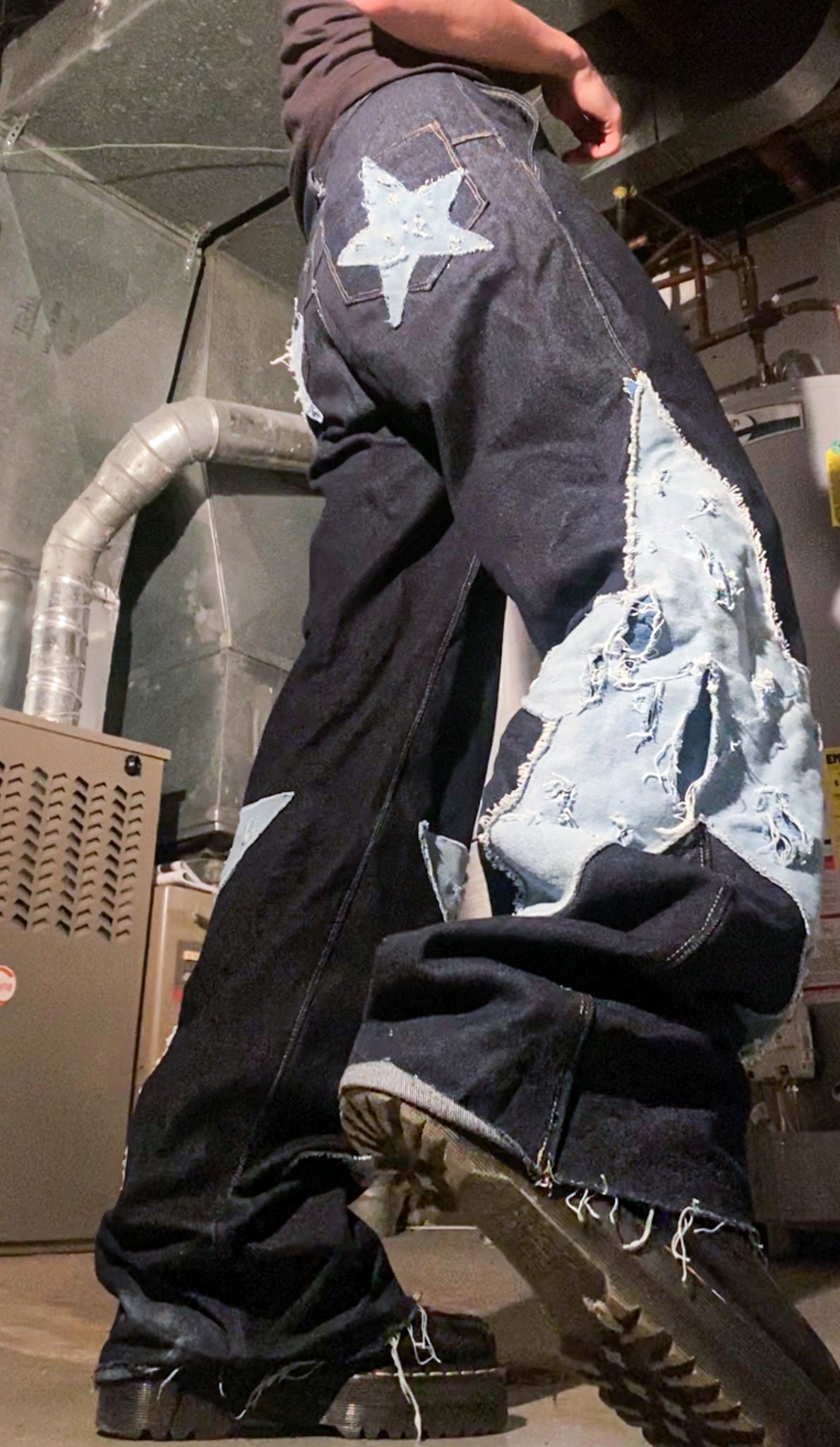 Denim Star Jeans - Etsy