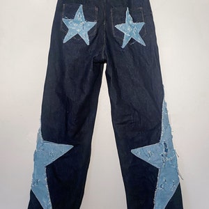 Denim Star Jeans - Etsy