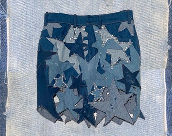 Denim Star Jeans - Etsy