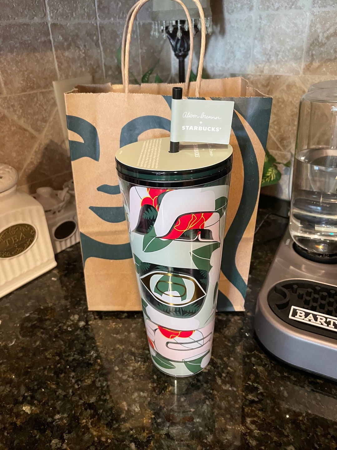 Starbucks Alison Bremner Cup| 24oz Venti Cold Cup Tumbler - Etsy