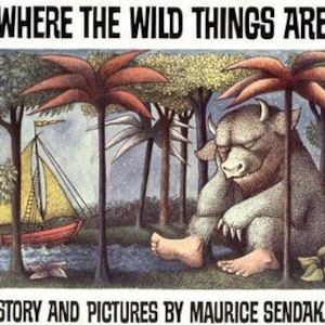 Where the Wild Things Are | Maurice Sendak | First Edition | 1st Printing | 1963 | Vintage Book ...