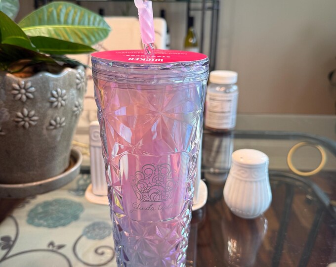 Glinda Wicked Cup With Topper | Iridescent Cup - Etsy