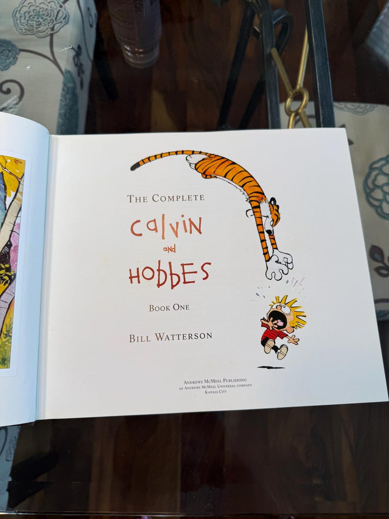 The Complete Calvin and Hobbes: Book One Hardcover Bill Waterson ...