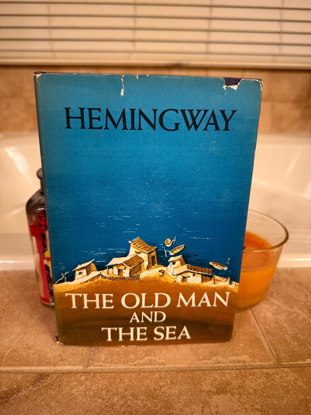 The Old Man and the Sea Ernest Hemingway 1952 Copy Vintage Book Dust ...