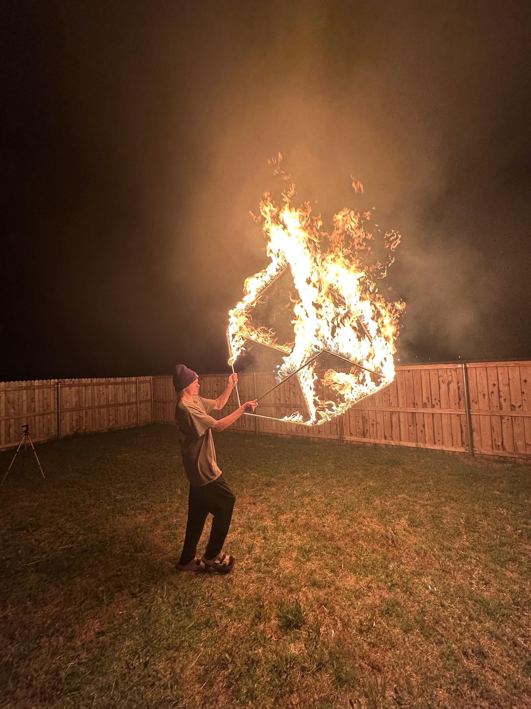 Acrobatic Cube - Steel Construction for Manipulation or Fireshow ...