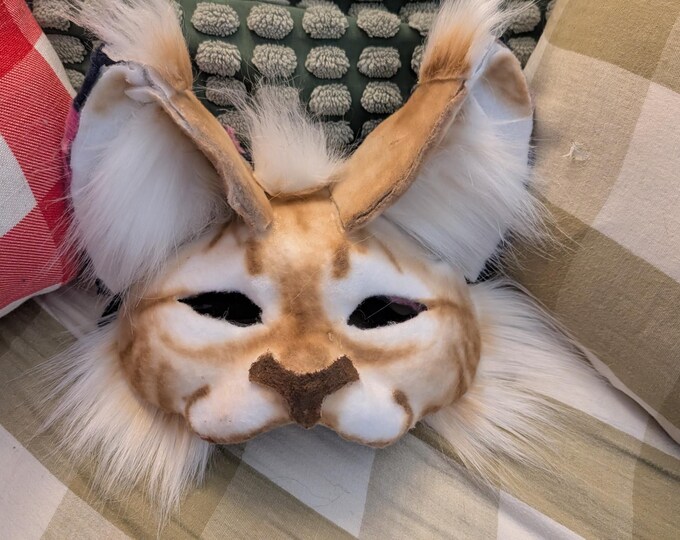 Orange Cream Cat Mask ! | HIGH QUALITY PREMADE | Therian Furry ...