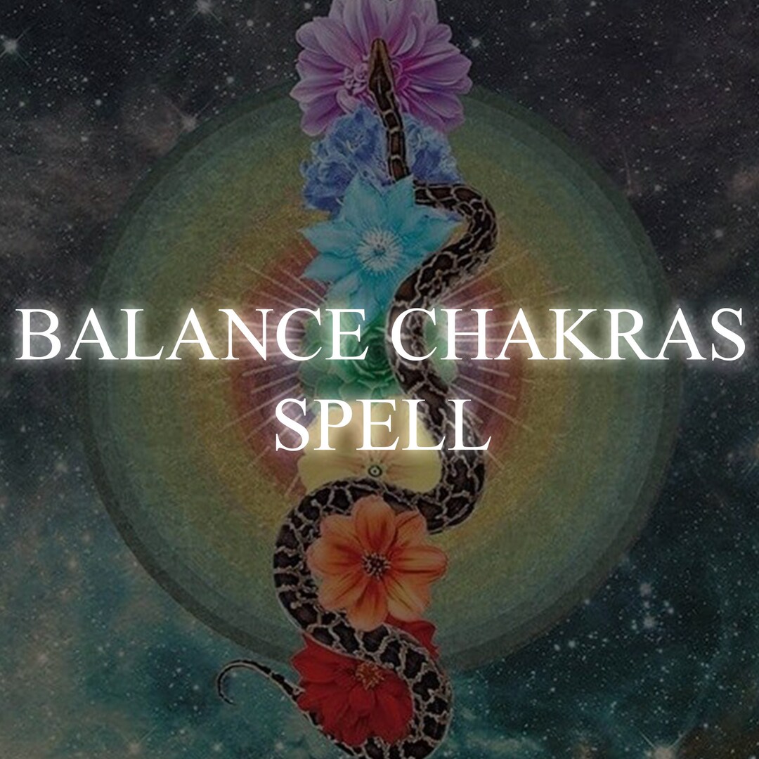 SAME DAY Balance Chakras Spell Chakra Alignment Aura - Etsy