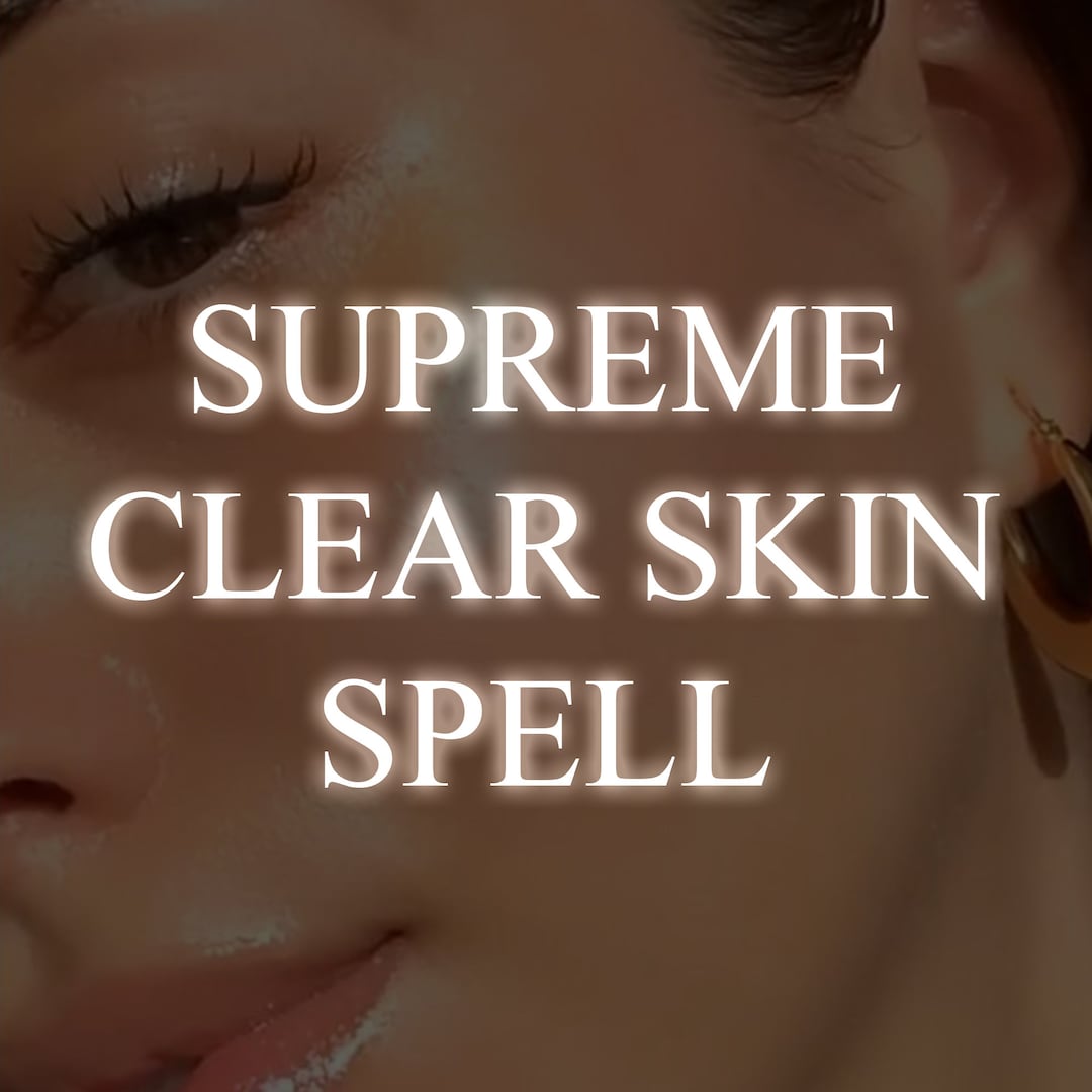 INSTANT CLEAR SKIN Spell supreme Clear Skin Spell, Clear Skin, Acne ...