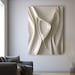Smooth Textured Wall Art- Abstract Sculptured Home Decor- Modern Style ...