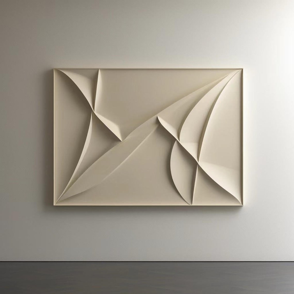 Abstract Striped Decorative Art Wall Textured Wood Board Home Decor - Etsy