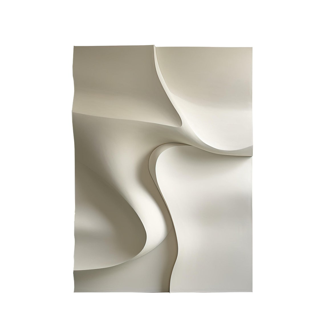 Abstract Modern Wall Art- Vertical Home Decor- 3d Vision Board - Etsy