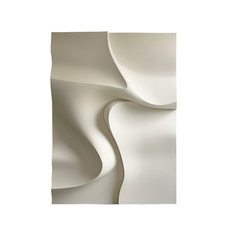 Abstract Modern Wall Art Vertical Home Decor 3d Vision Board - Etsy