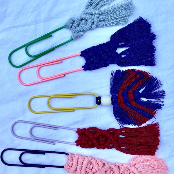 Paperclip Bookmark - Etsy UK