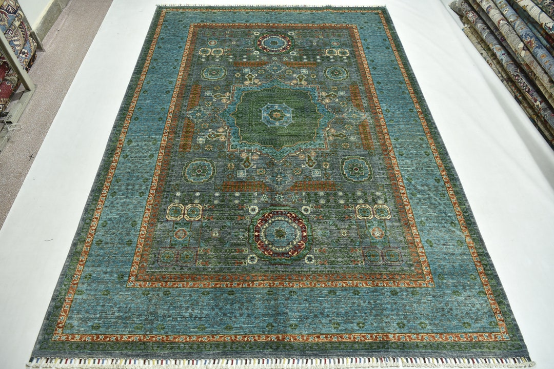 6x8 Rug, Gallery Size Rugs, Bedroom Rug, Living Room Rug, , Hand ...