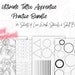 Tattoo Practice Sheets | Set of 10 Printable Stencils | Instant ...
