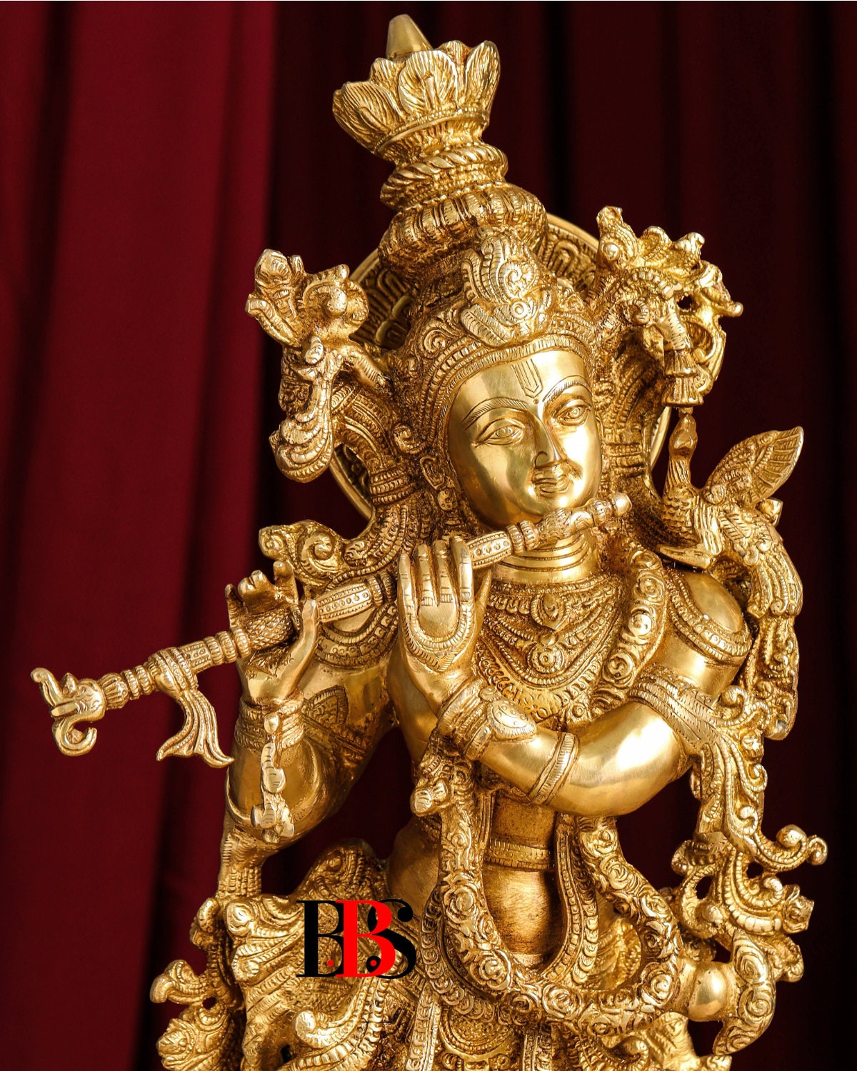 Krishna Brass Statue, Lord Krishna Statue, Brass Krishna Statue Idol ...