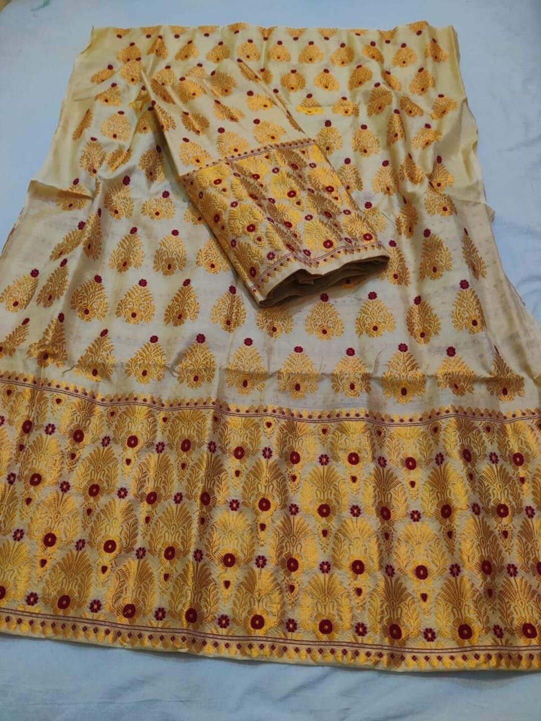 Mekhela Chador for Women From Assam India - Etsy