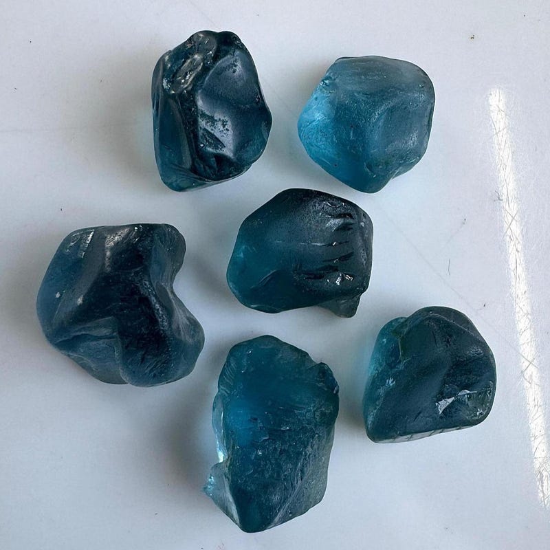 Rough Blue Topaz - Etsy