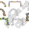 Balloon Arch and Columns Patterns - Three Colors - Etsy
