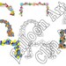 Balloon Arch and Columns Patterns - Three Colors - Etsy
