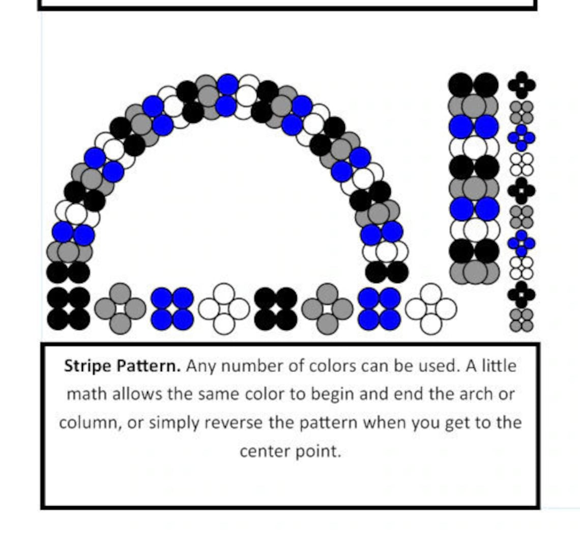 Instructions for Balloon Arch and Column Patterns - Color Schemed - Etsy