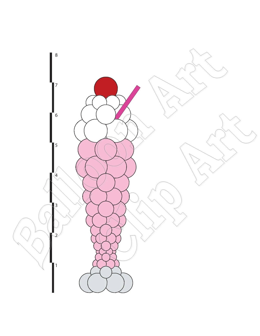 2019 Ice Cream Float and Cone Set - Etsy