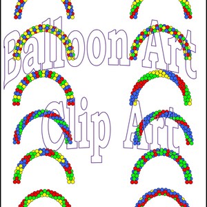 Instructions for Balloon Arch and Column Patterns - Color Schemed 2 - Etsy