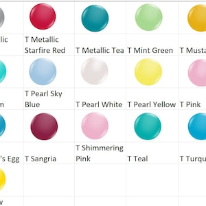 Tuftex Latex Colors for Picture Fill in Publisher and Powerpoint and ...