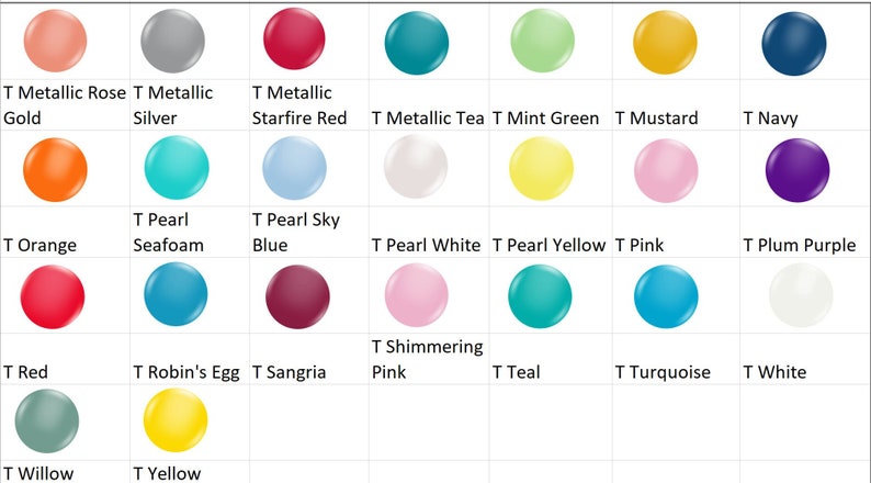 Tuftex Latex Colors for Picture Fill in Publisher and Powerpoint and ...