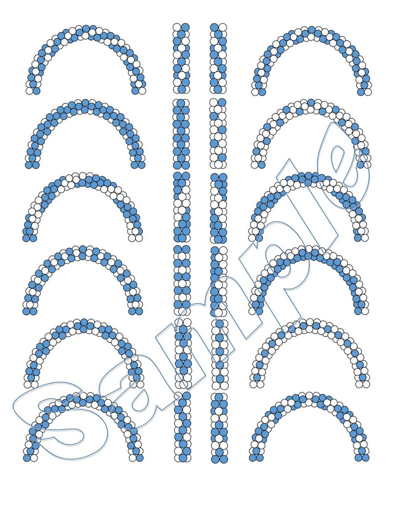 Balloon Arch and Columns Patterns - Two Colors - Etsy