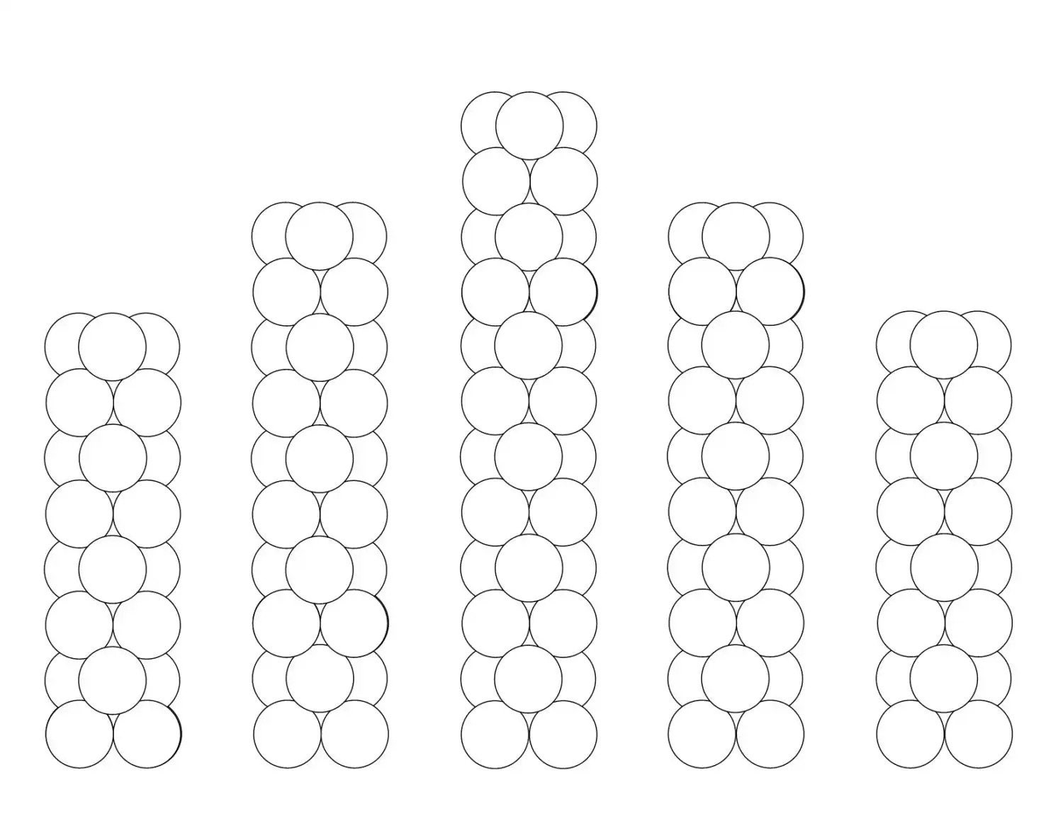 Balloon Columns Backdrop - Etsy