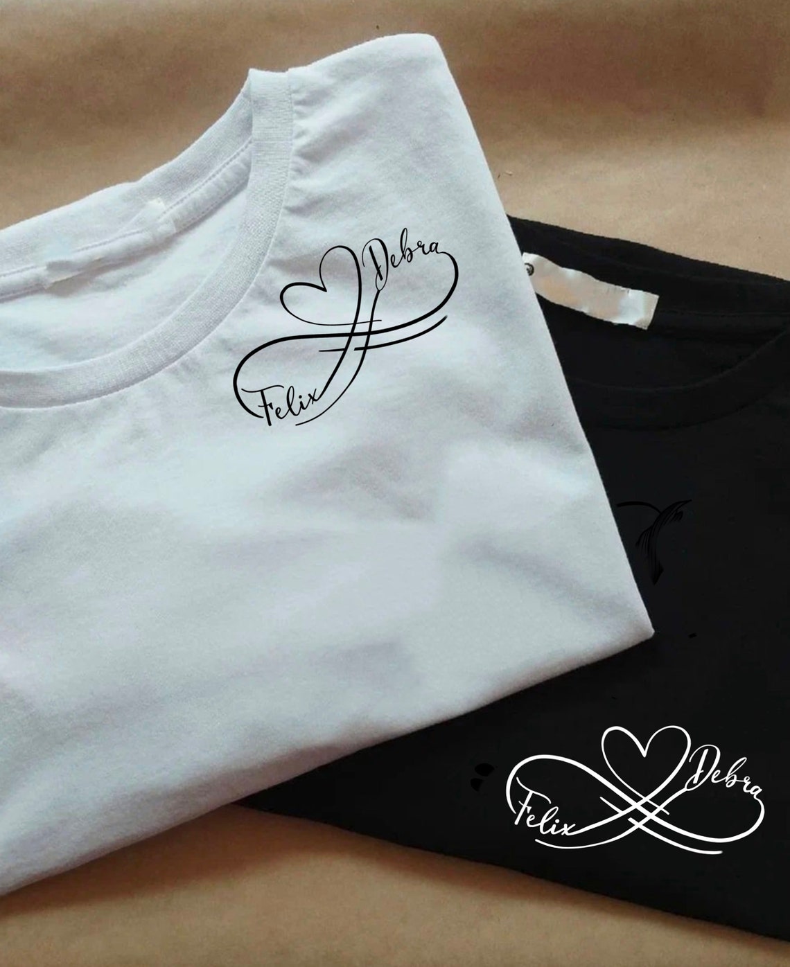 Infinity Symbol Custom Design Personalized Tattoo Instant - Etsy Canada