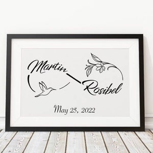 Infinity Symbol Custom Design | Personalized Tattoo Design | Instant ...