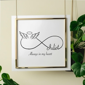 Infinity Symbol Custom Design | Personalized Tattoo Design | Instant ...