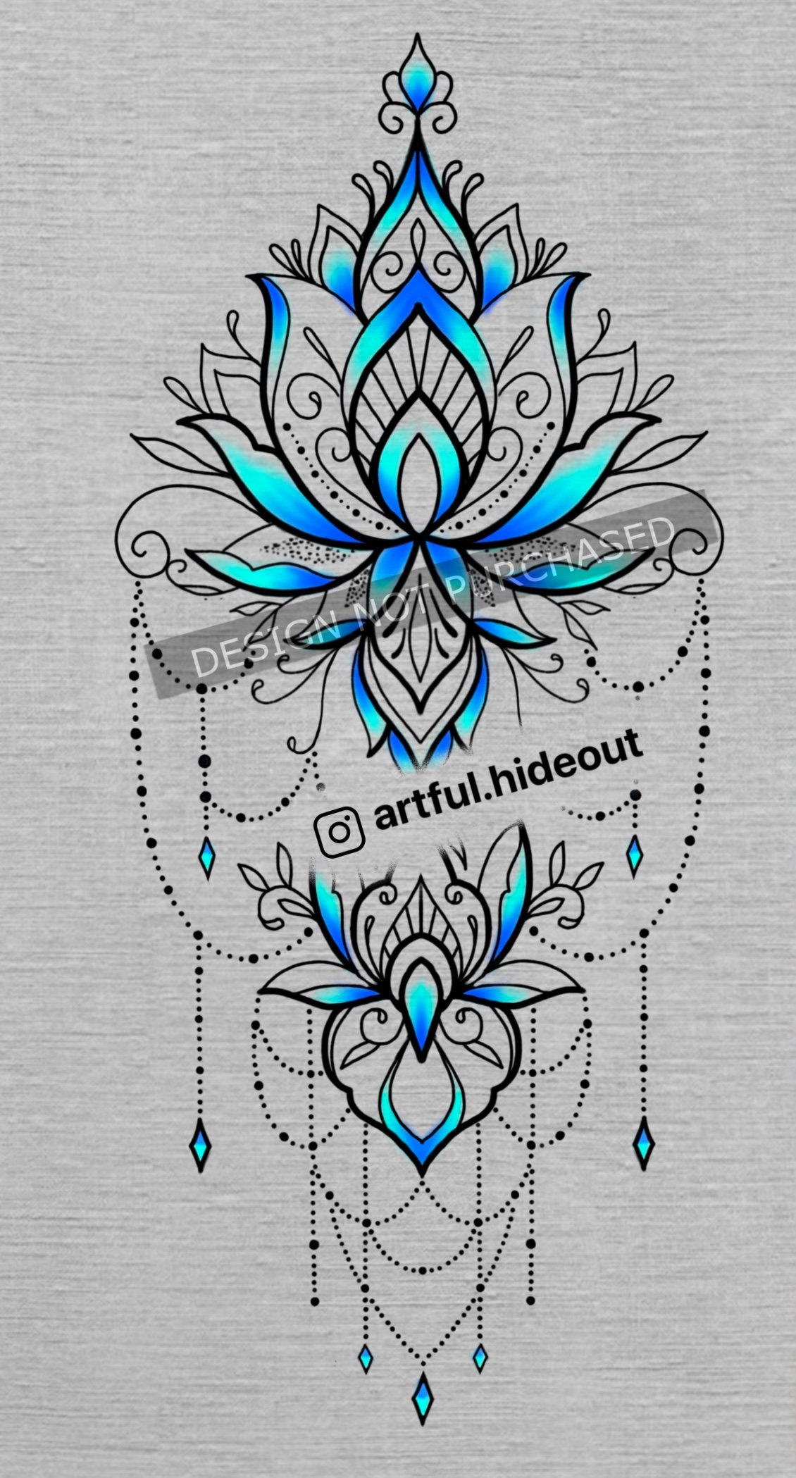 Mandala Tattoo Design for Woman on Back Shoulder Hip Forearm Calf ...