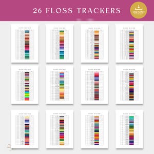 Cross-stitch and Embroidery Project Planner, Organizer, Craft Tracker ...