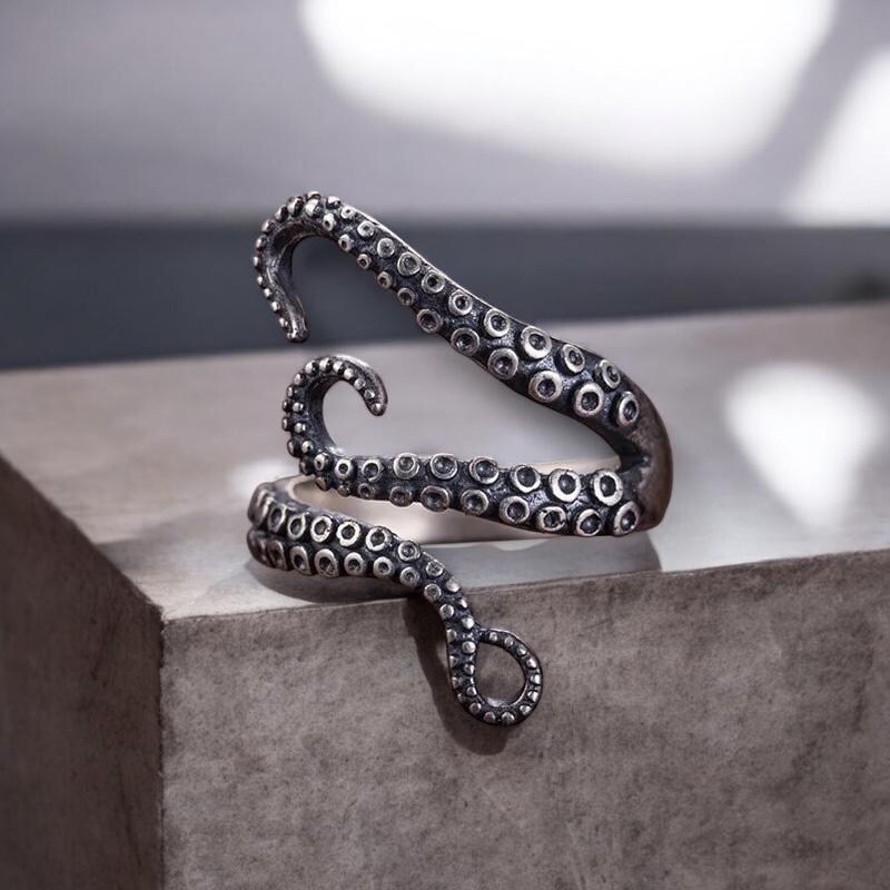 Octopus Ring - Etsy